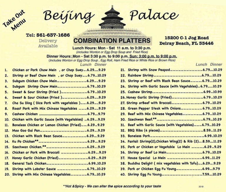 Beijing Palace Chinese Restaurant - Refresh Local